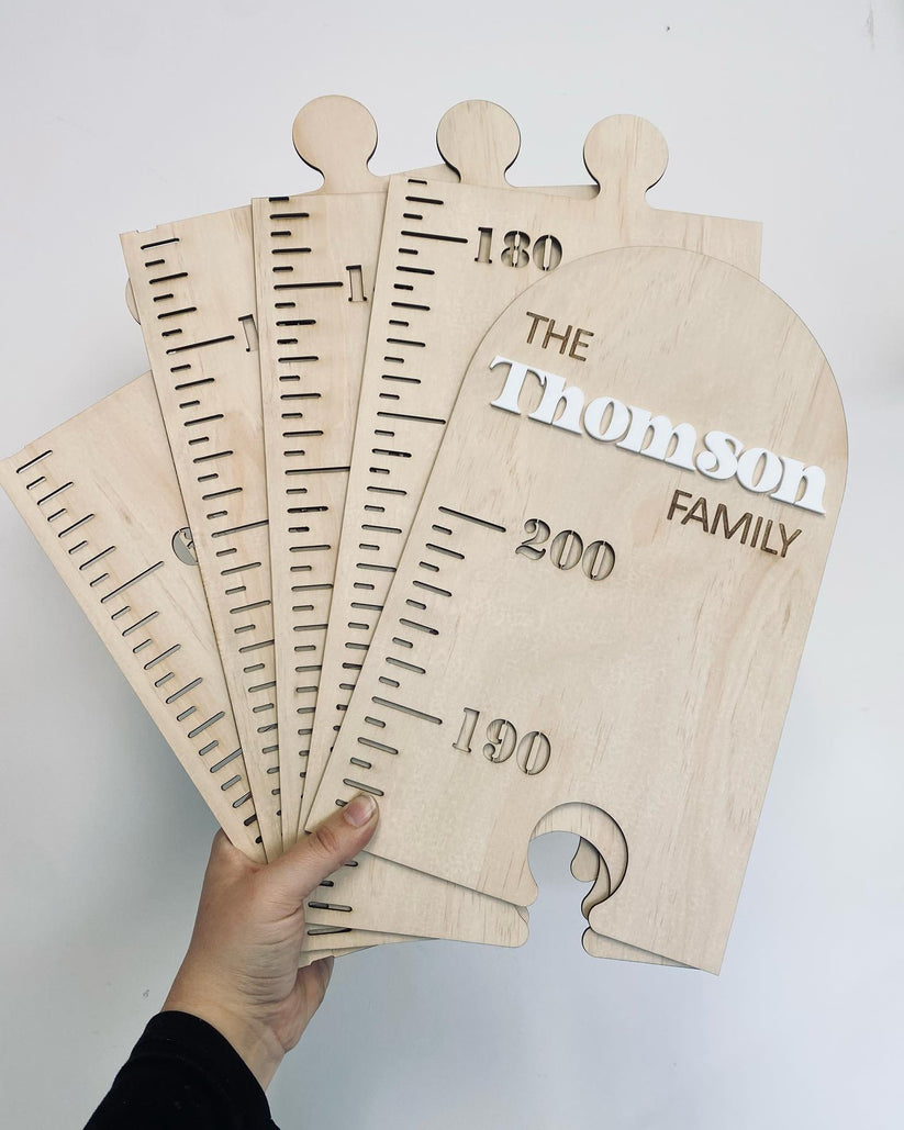 Height Charts – Local Laser